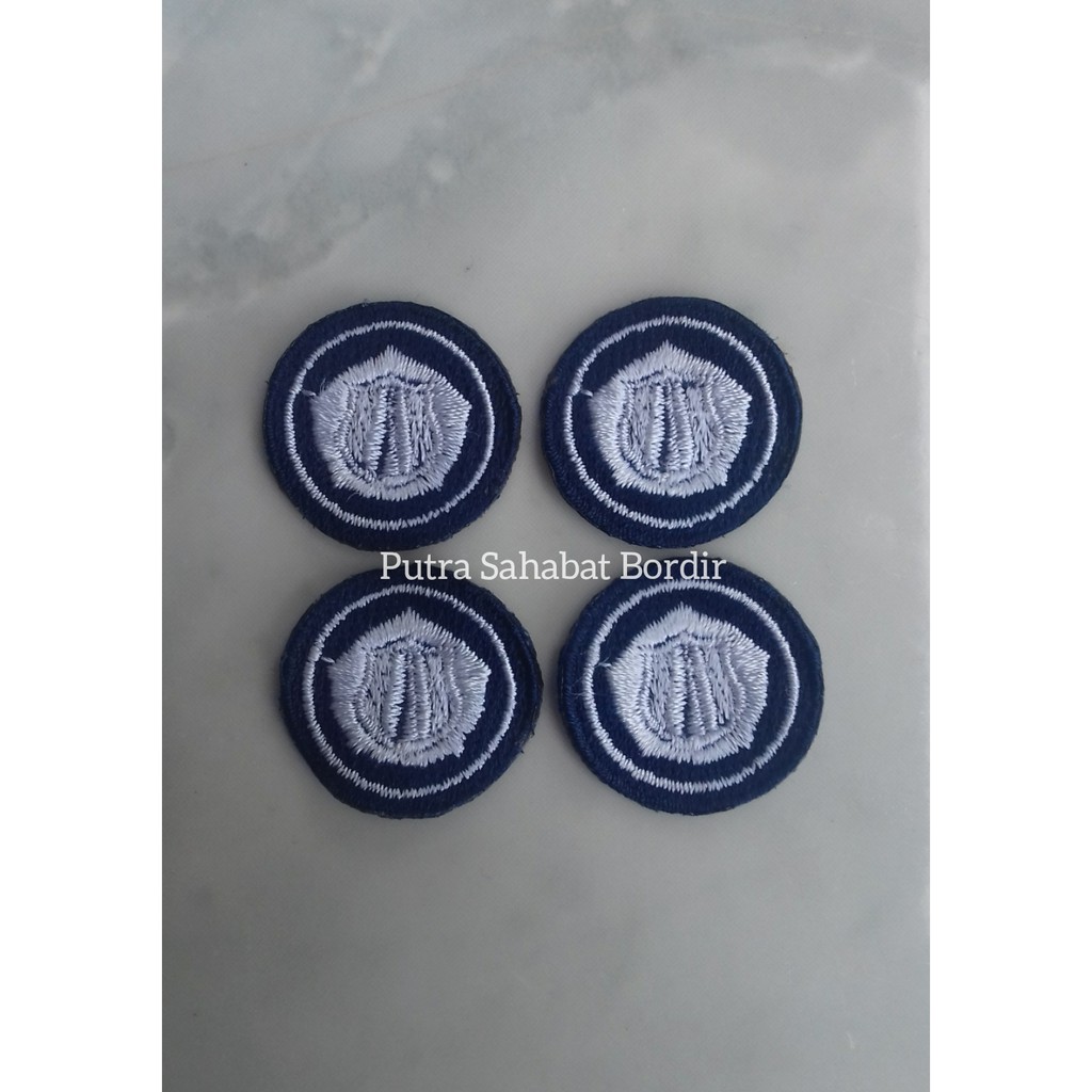 Jual Patch | Logo Bordir Monogram Satpam (Pasang) | Shopee Indonesia