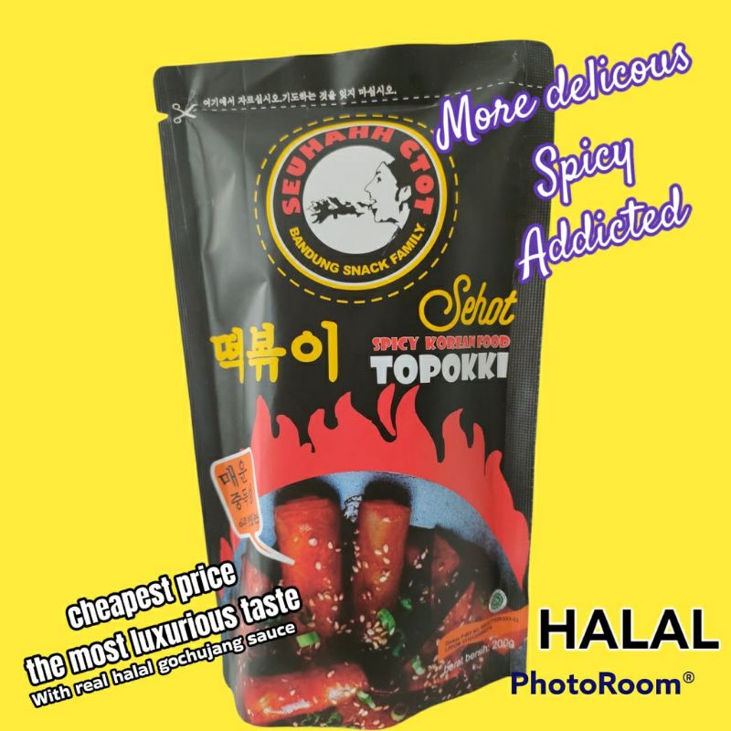 Jual Toppoki Korean street Tteokbokki Halal | Shopee Indonesia