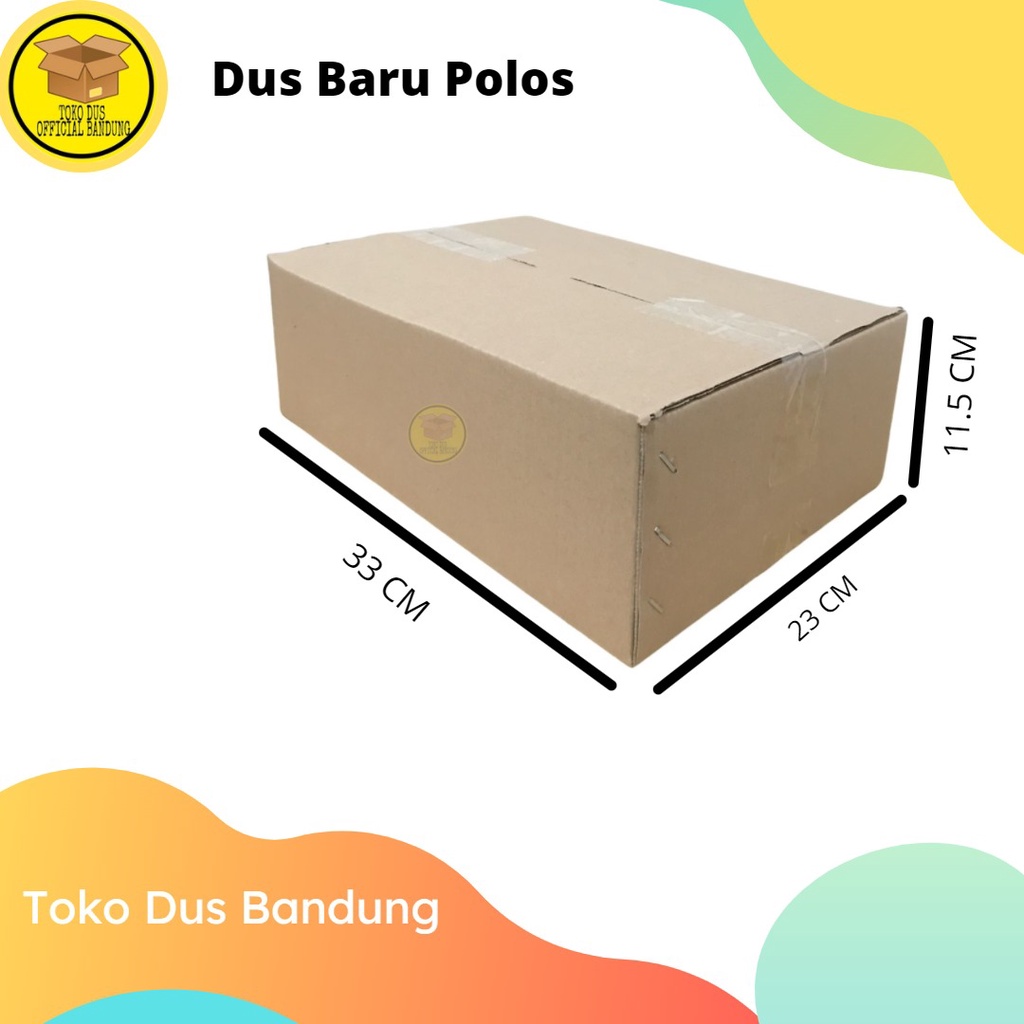 Jual ( Min Order 5 Pcs) Dus Baru Uk. 33 x 23 x 11.5 cm/Kardus Ale - Ale ...