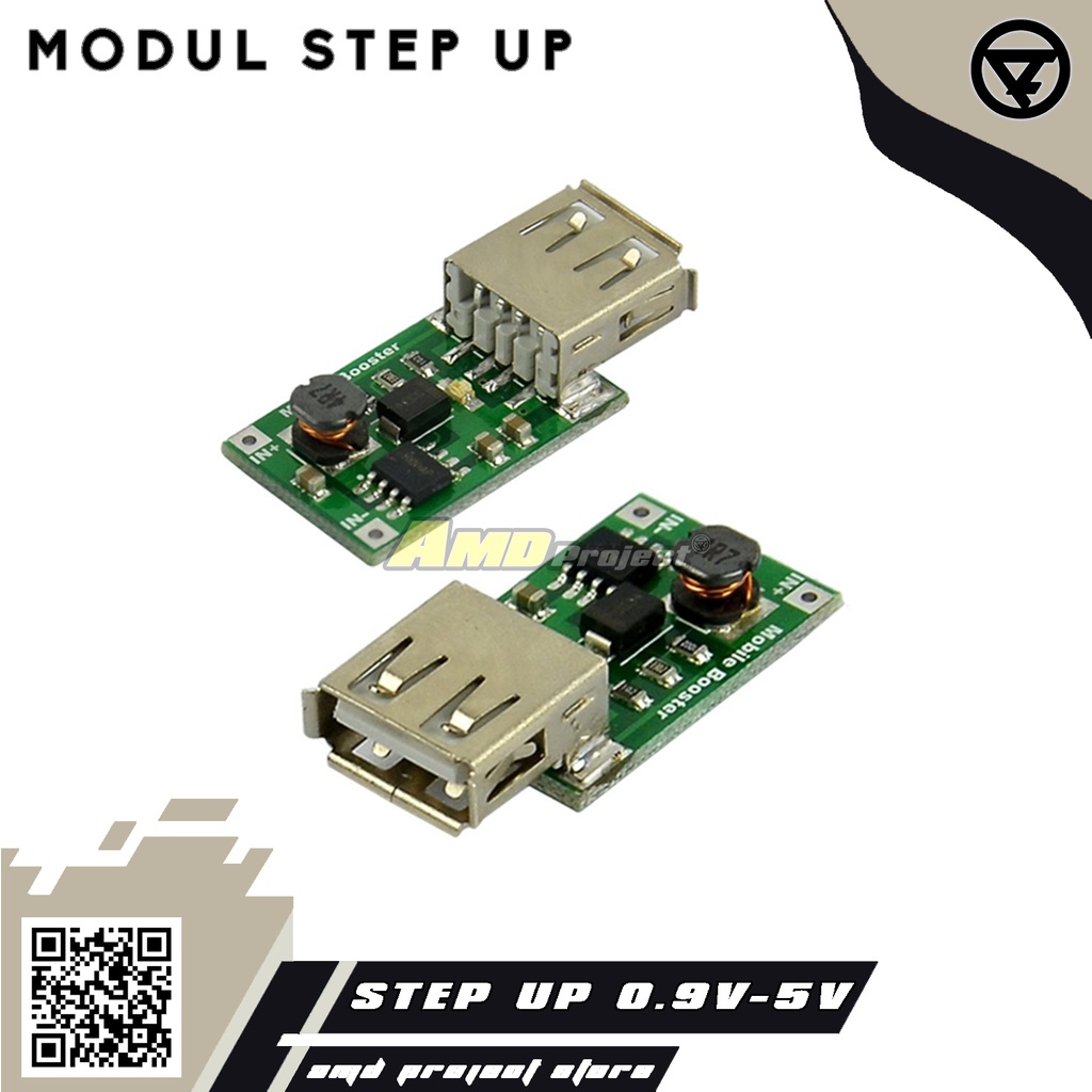 Jual Modul USB Charger 5V Power Bank Power Supply Step UP Boost ...