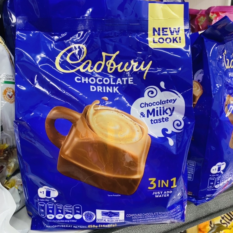 Jual Cadbury 3in1 Hot Choco Drink 450 gr | Shopee Indonesia