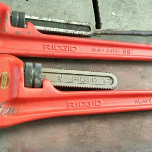 Jual Kunci Pipa RIDGID Pipe Wrench 60" Steel Handle - Kunci Pipa PDAM ...