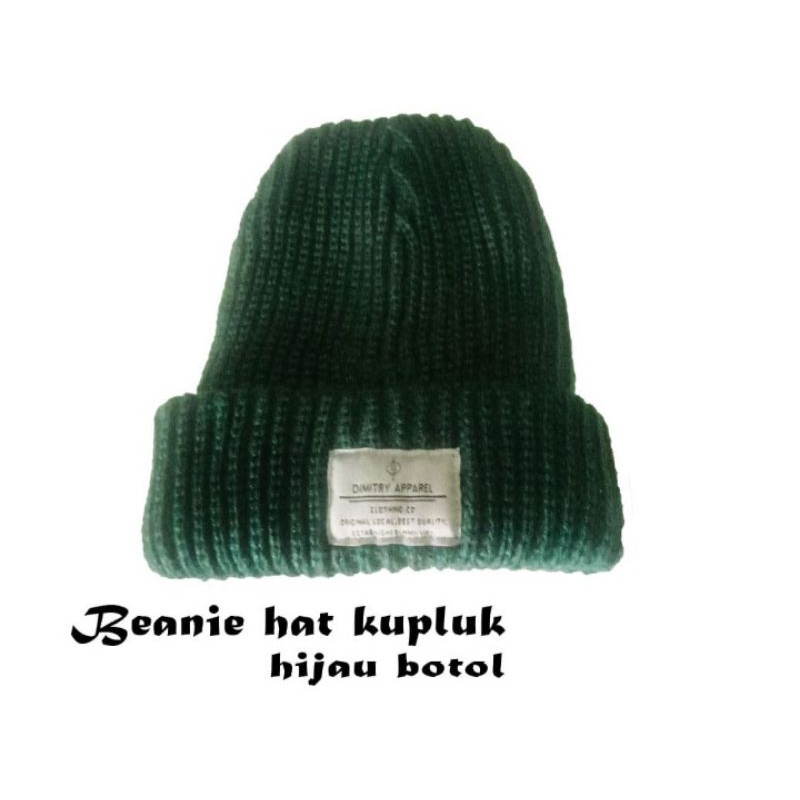 Jual beanie hat kupluk rajut 100% ORIGINAL | Shopee Indonesia