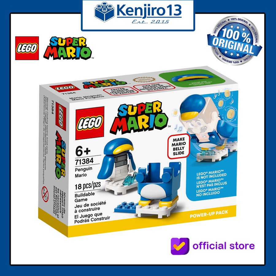 Jual Lego Super Mario 71384 Penguin Mario Power-Up Pack | Shopee Indonesia