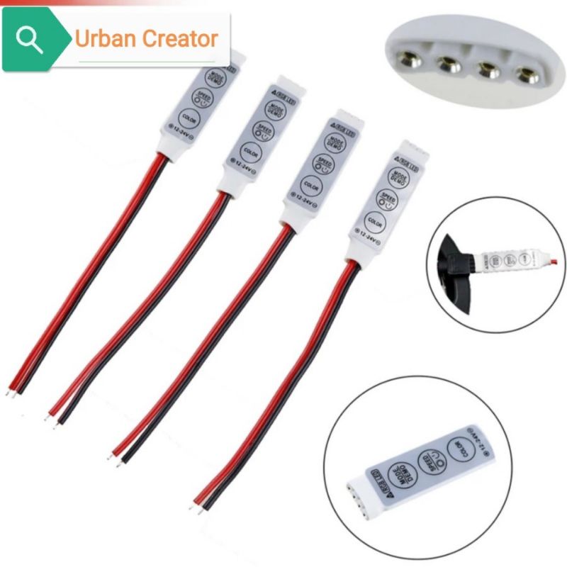 Jual Modul controlled led RGB 12v dan 24v 4 pin | Shopee Indonesia