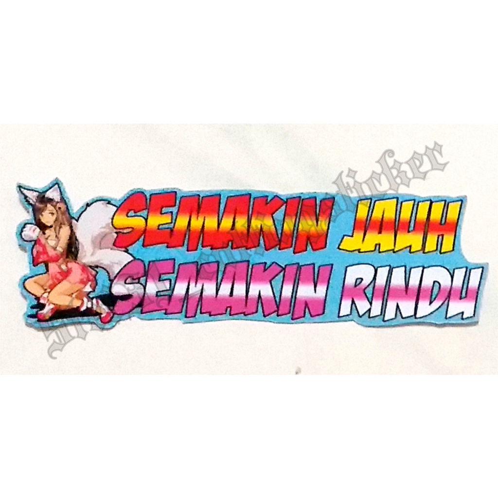 Jual Stiker printing kata lucu, sticker kata kata lucu | Shopee Indonesia