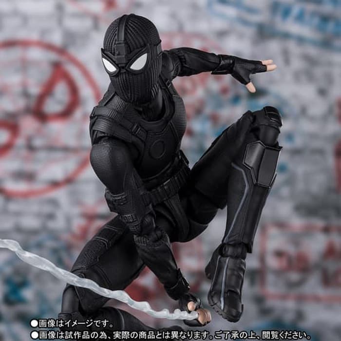 Jual SHF S.H.Figuart Spiderman Stealth Suit ( Black Monkey ) | Shopee ...