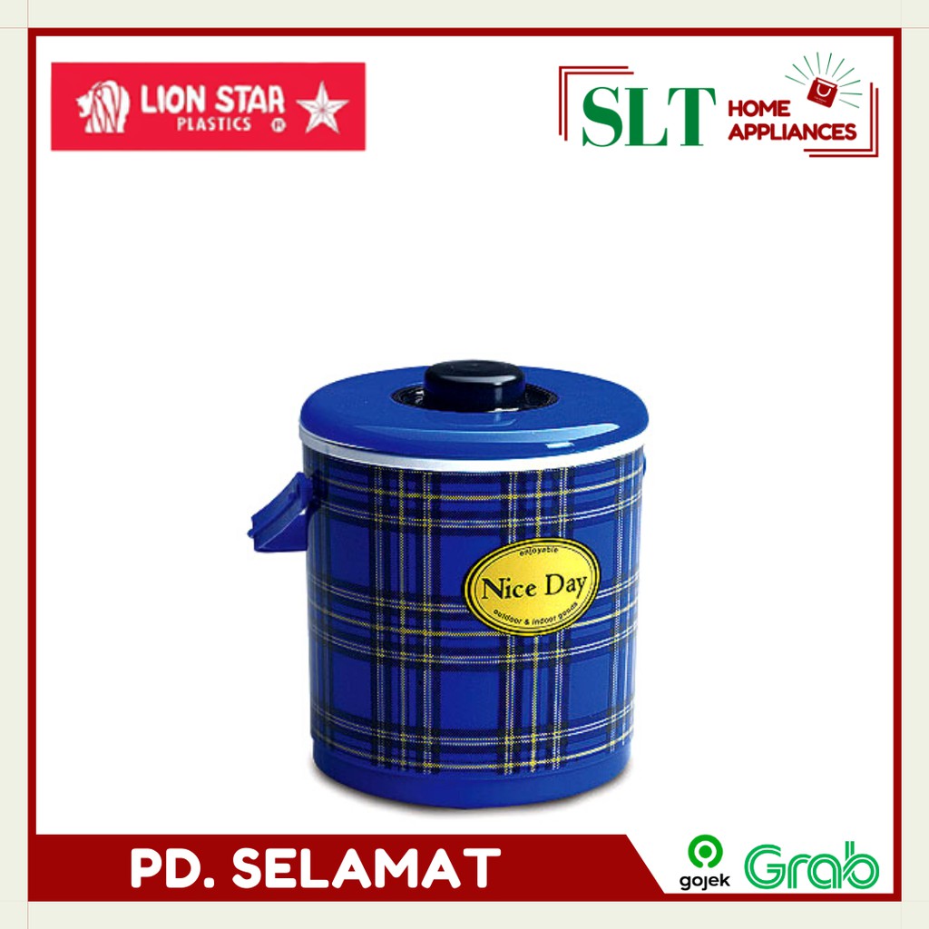 Jual TEMPAT TERMOS NASI DAN ES LION STAR RICE ICE BUCKET 3.5 LITER | Shopee Indonesia