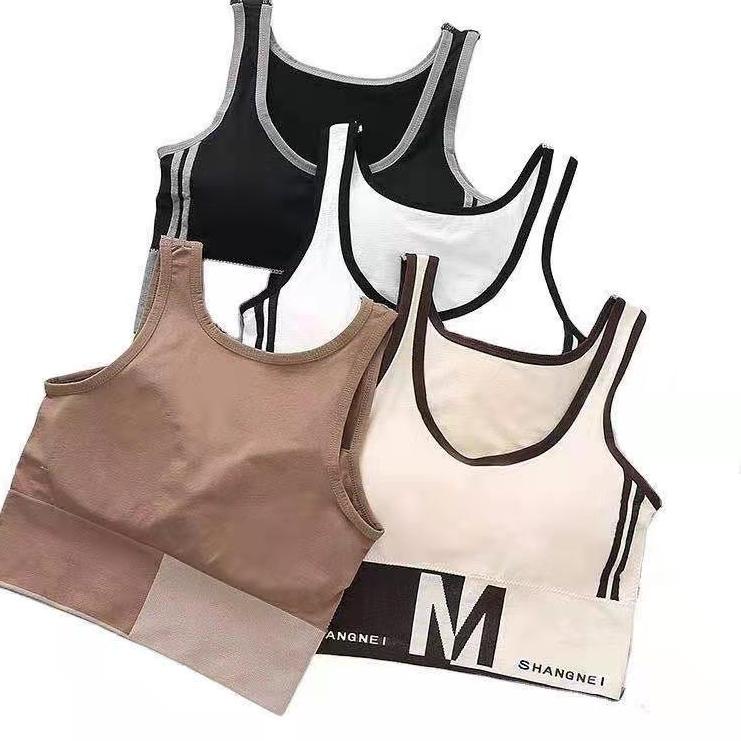 Jual (B-113) Bra Wanita Sports Tanktop Bra BRA Lace dengan Pad Busa ...