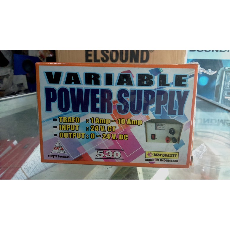 Jual VARIABLE POWER SUPPLY 24V CT-24V DC Best Quality CKJ 530 | Shopee ...