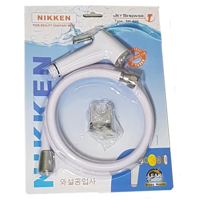 Jual Nikken NK-899 Jet Shower - Shower Selang Cebok Putih Flexible | Shopee Indonesia