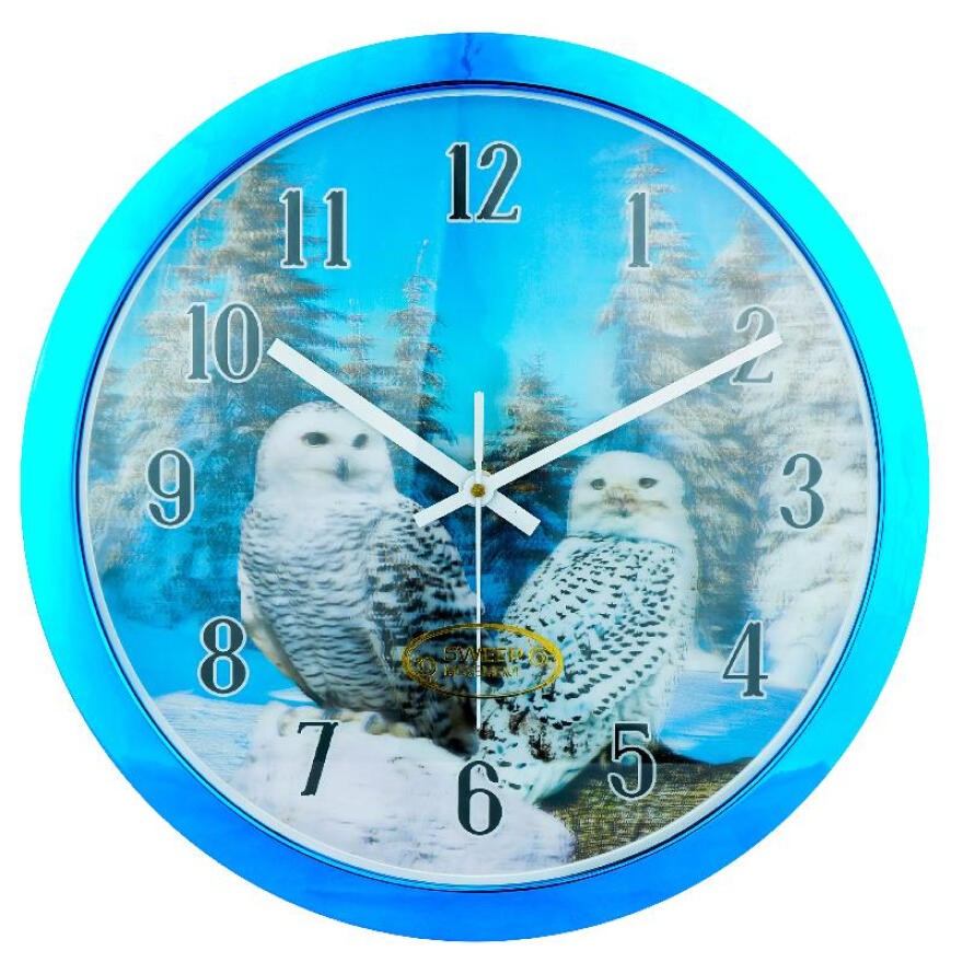 Jual Jam Dinding Pioneer 3D Sweep Tidak Berisik Animal Gambar Burung ...