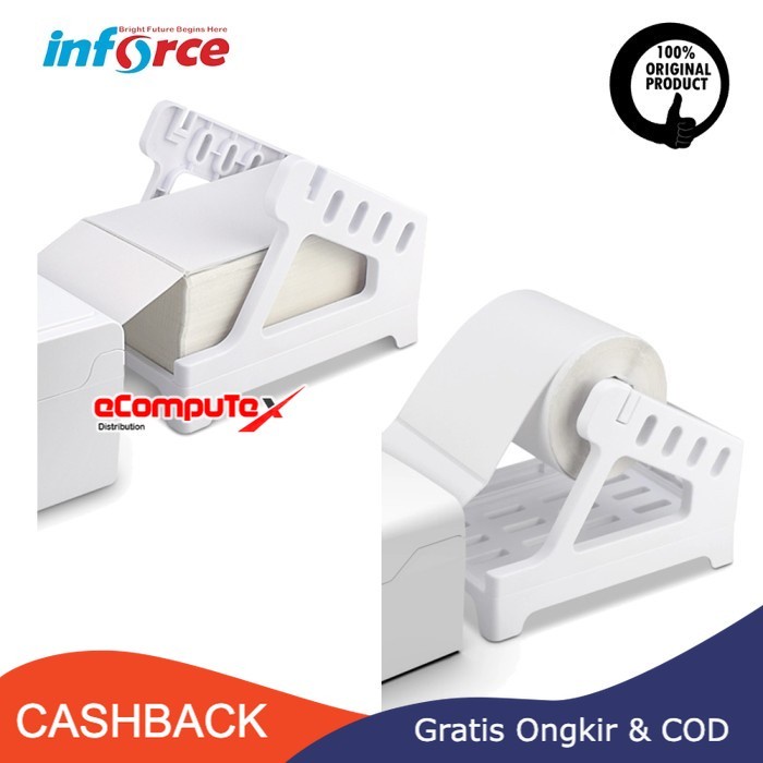 Jual EXTERNAL LABEL HOLDER ROLL UNIVERSAL LABEL PRINTER BARCODE PAPER ...
