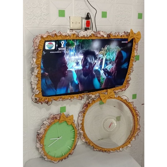 Jual bando tv,kipas,jam(satu set) | Shopee Indonesia