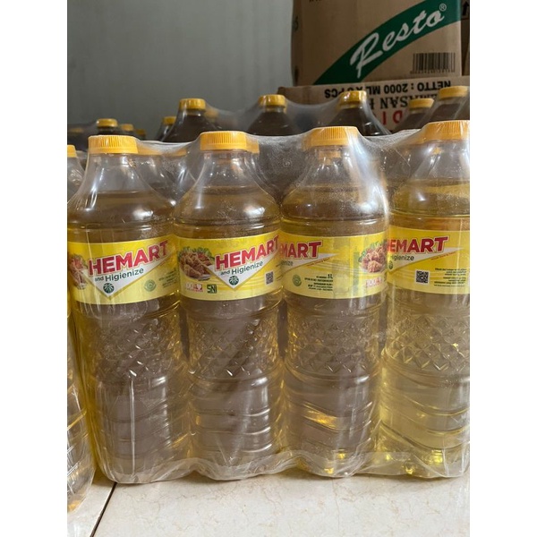 Jual minyak goreng hemart kemasan 1 liter | Shopee Indonesia