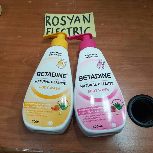Jual Betadine body wash botol pump 500ml | Shopee Indonesia