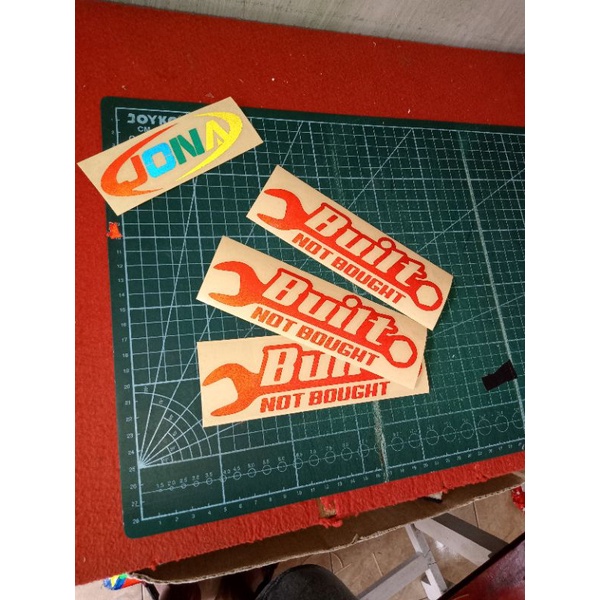 Jual Stiker otomotif built | Shopee Indonesia