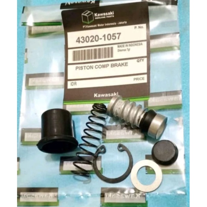 Jual seal karet master rem belakang ninja 150 250 r rr sil kit cylinder set | Shopee Indonesia