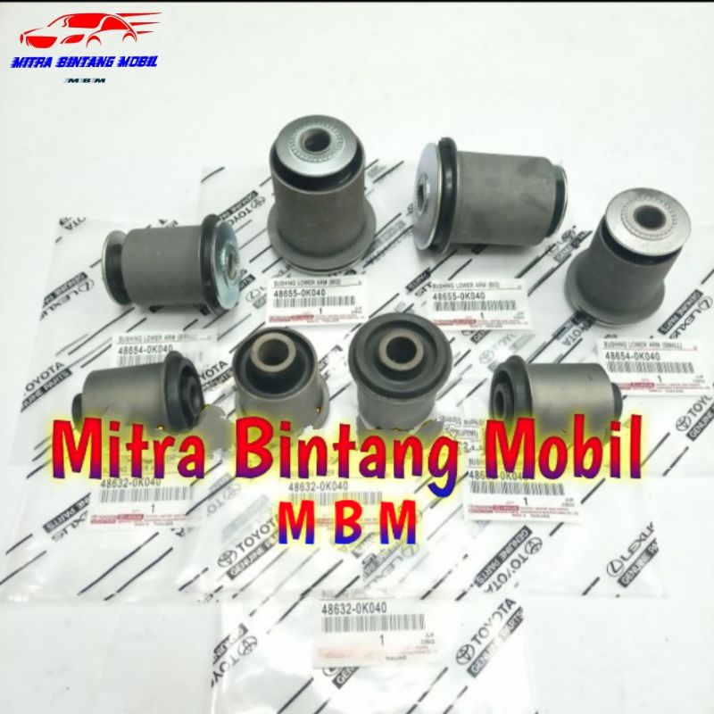 Jual Bushing Arm Set Bushing Atas Bawah Toyota Fortuner - Hilux Vigo ...