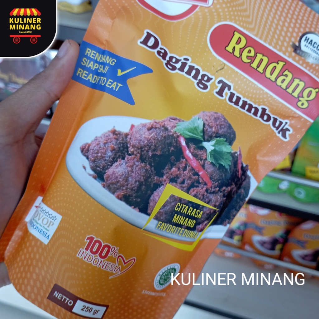 Jual Rendang Daging Tumbuk Riry Oleh-Oleh Cemilan Makanan Khas ...