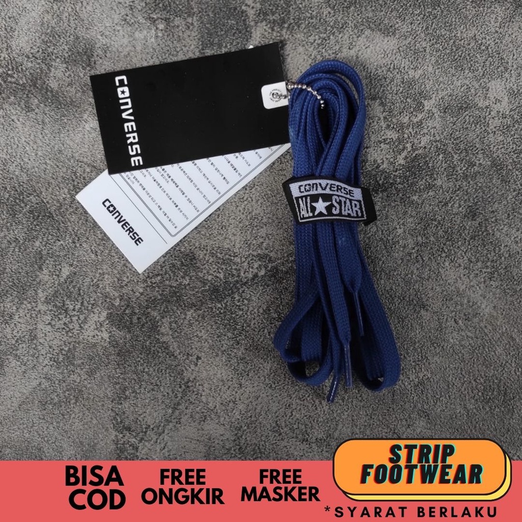 Jual TALI SEPATU CONVERSE 70S FLAT PIPIH SHOELACE ORIGINAL PANJANG 110-120 CM /TALI SEPATU ...