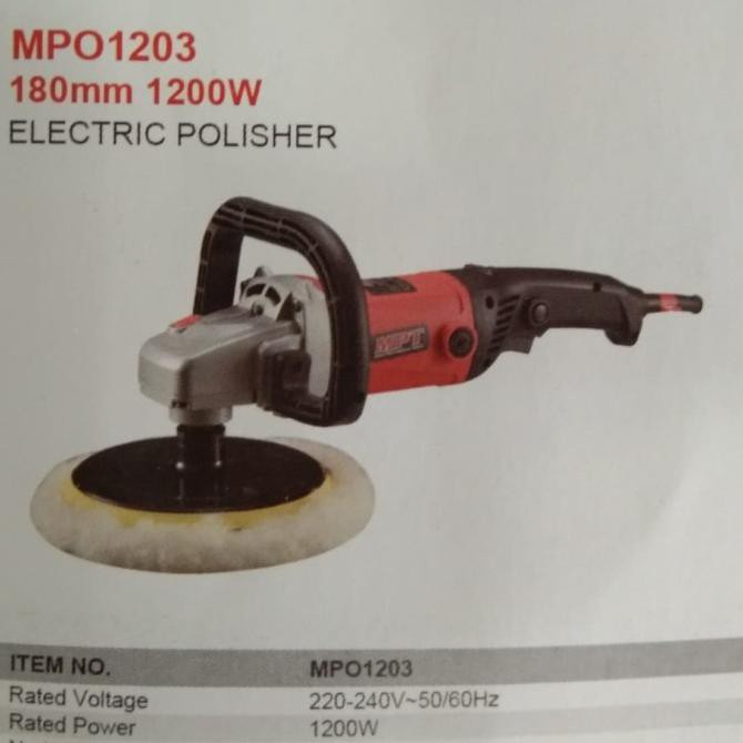 Jual Mesin Poles 180Mm Mpt Mpo1203 Elektril Polisher / Mesin Poles ...