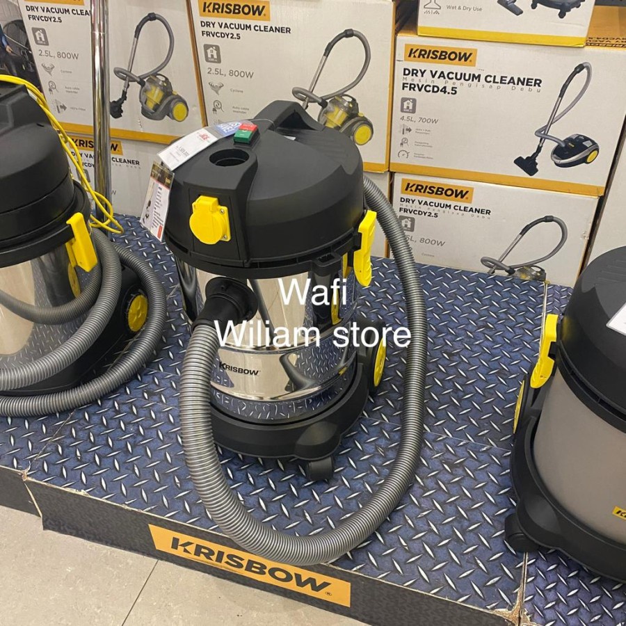 Jual Krisbow 30 Ltr Vacuum Cleaner Wet & Dry / Penghisap Penyedot Debu ...
