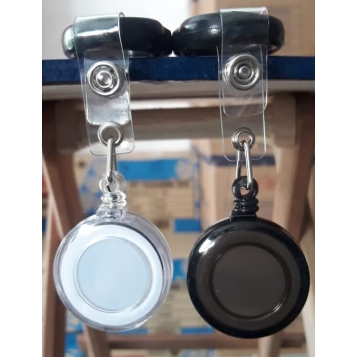 Jual Yoyo Name Tag Transparant/Yoyo ID Card/Yoyo Puter/Gantungan ID ...