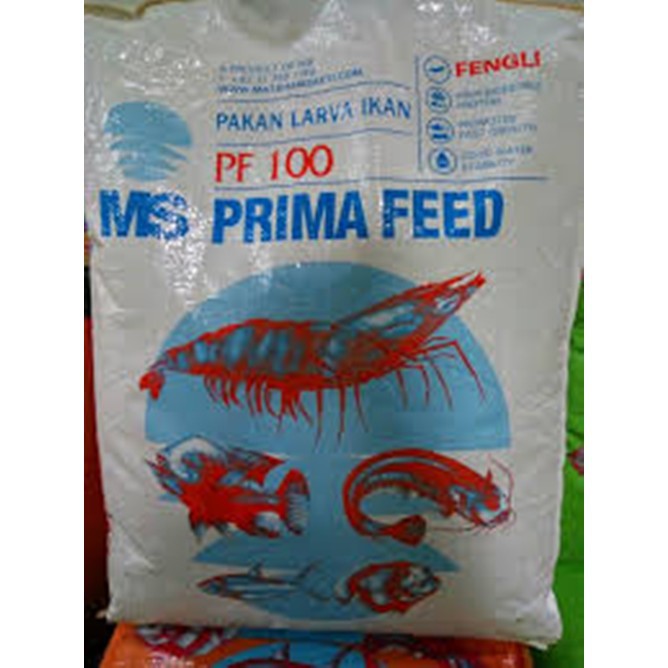 Jual Pakan Ikan PRIMA FEED PF 100 / 1kg | Shopee Indonesia