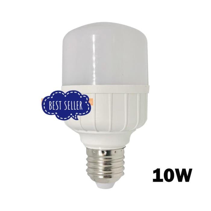 Jual LAMPU LED BULB 10 WATT TABUNG KAPSUL CAHAYA PUTIH | Shopee Indonesia