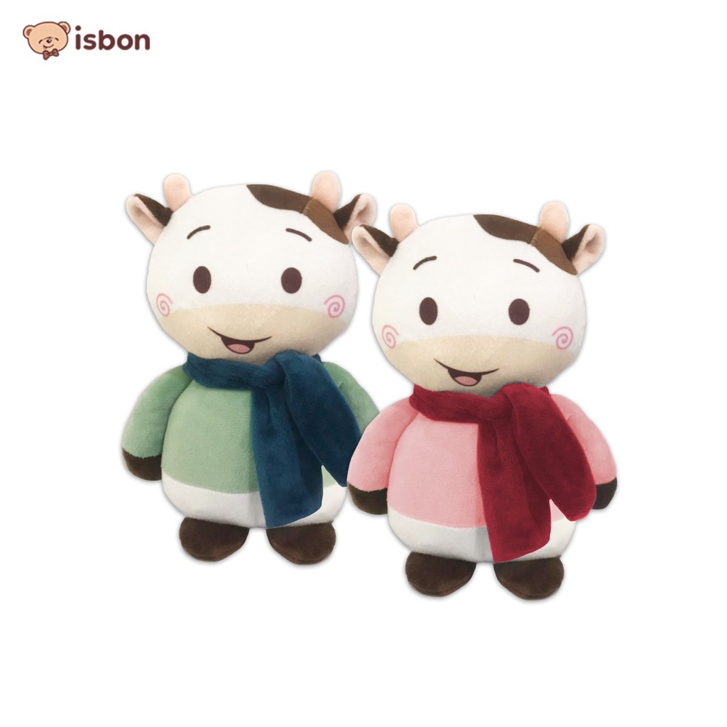 Jual Boneka bayi sapi cow series baby syal musim dingin untuk kado ...