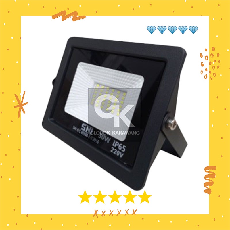 Jual Lampu Sorot LED 30W LED Flood Light 30 W Tembak Outdoor 30 Watt | Shopee Indonesia