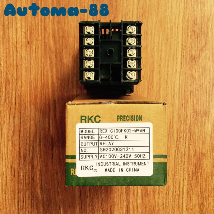 Jual Digital Rex-C100 Temperature Controller Thermostat Out Relay Rkc ...