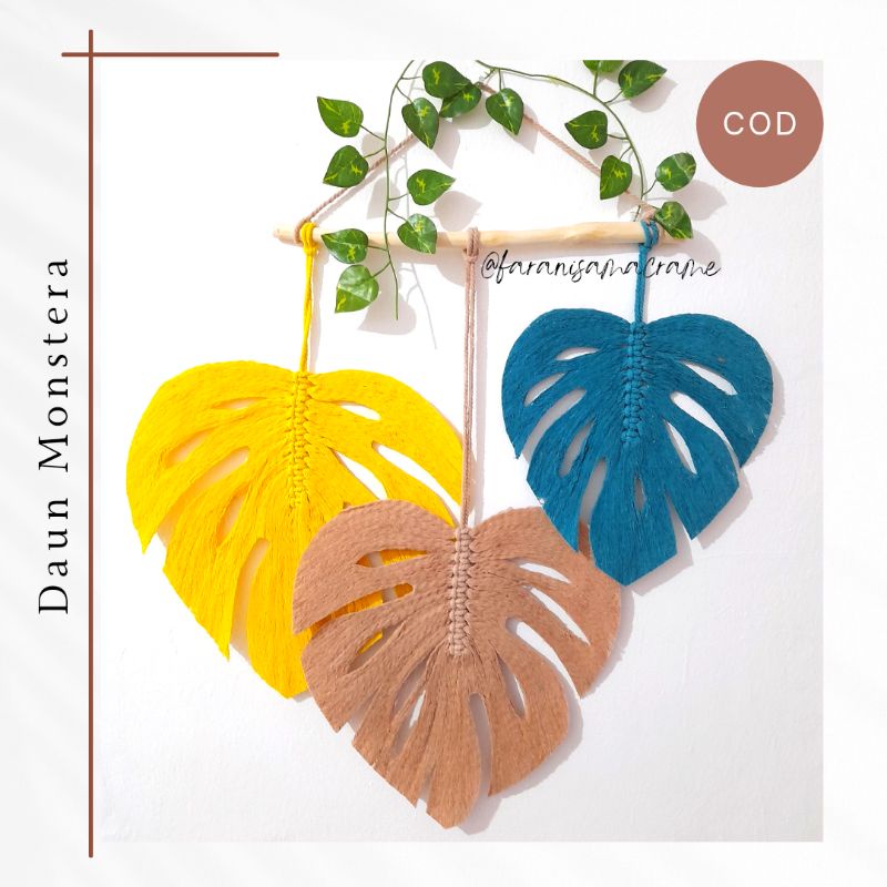 Jual Hiasan Macrame Monstera | Shopee Indonesia