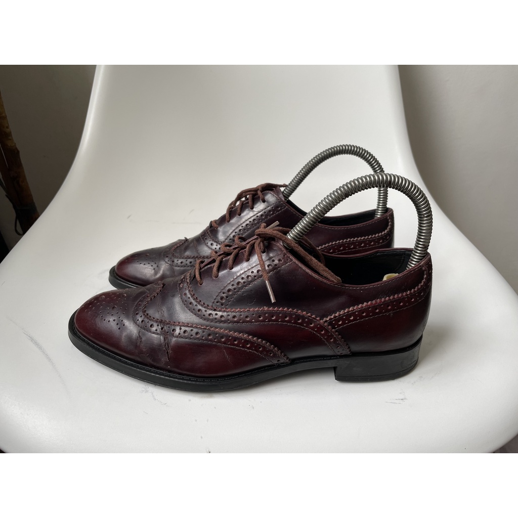 Jual Sepatu Oxford Wingtip Tod's Women Italy Second Original | Shopee ...