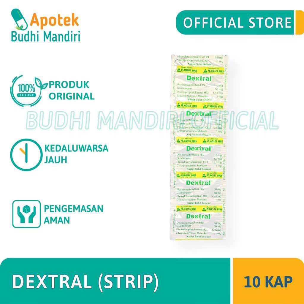 Jual Dextral Kapsul (1 Strip) | Shopee Indonesia