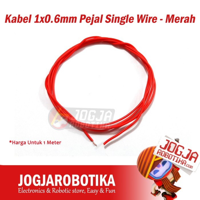 Jual Kabel Jumper Jamper Tunggal Breadboard Project Board 1x0.6mm ...
