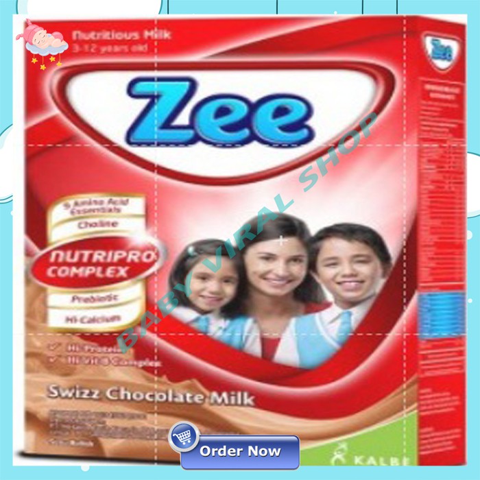 Jual Zee 350gr rasa Coklat / Madu / Vanila zee swiss chocolate milk 350 ...