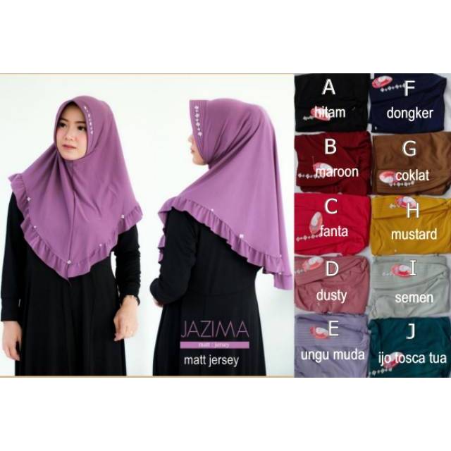 Jual Jilbab Jazima Hijab Jazima Kerudung Jazima | Shopee Indonesia