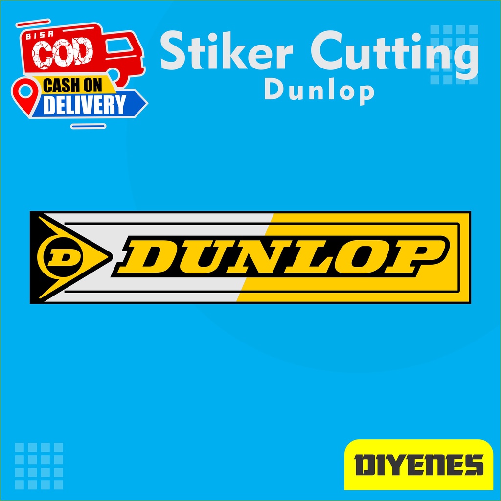 Jual Sticker Cutting Dunlop, Sticker Cutting Menyala | Shopee Indonesia