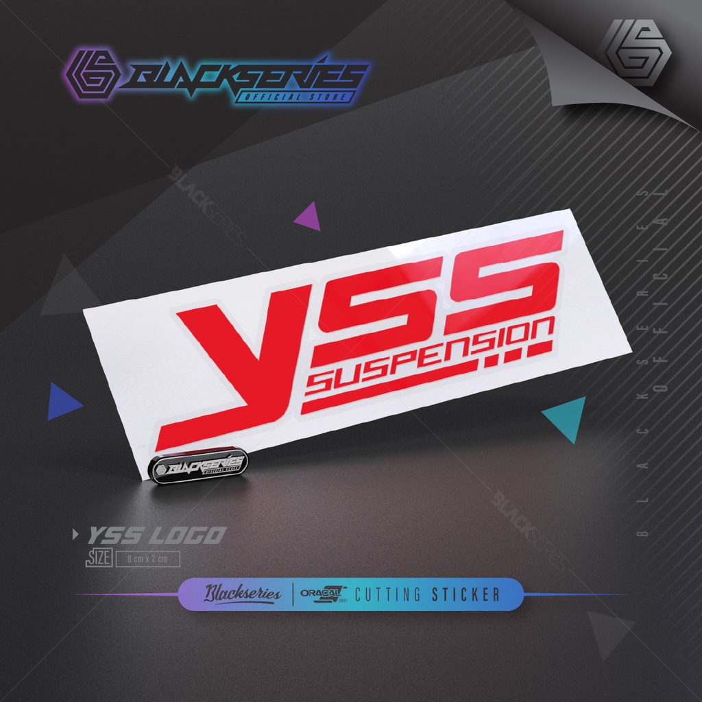 Jual Stiker YSS Suspension | Cutting Stiker YSS Suspension | YSS ...