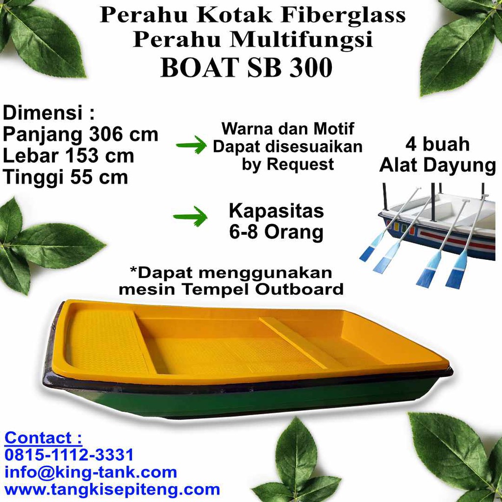 Jual PERAHU SAR - PERAHU RESCUE - PERAHU FIBER SAR - BOAT 500 | Shopee ...