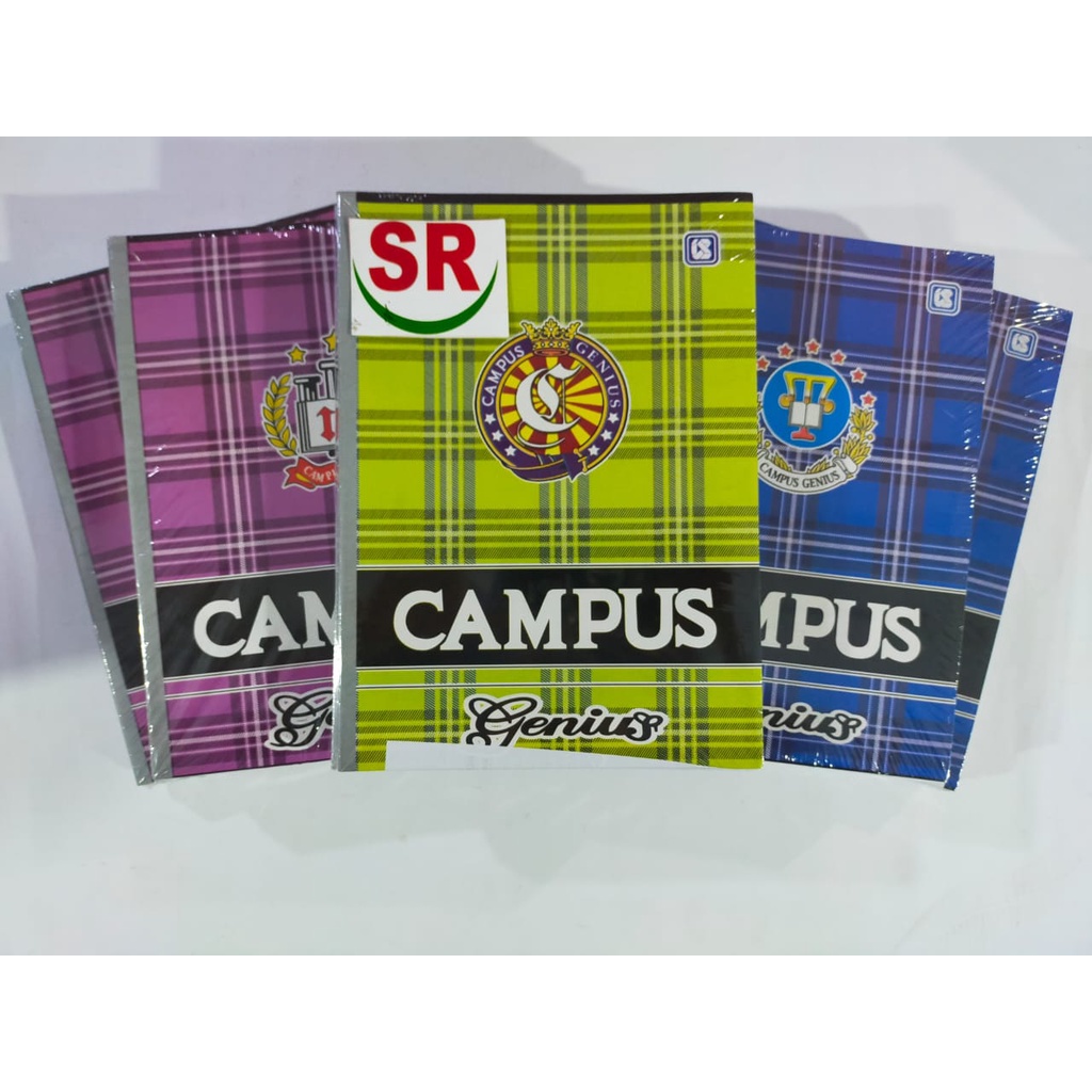 Jual Buku Tulis Boxy (Buku Besar) Campus Genius isi 42 Lembar (1 Pak ...
