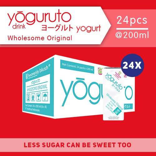 Jual Heavenly Blush Yoguruto Wholesome Original 180Ml [24 Pcs X 180Ml] | Shopee Indonesia