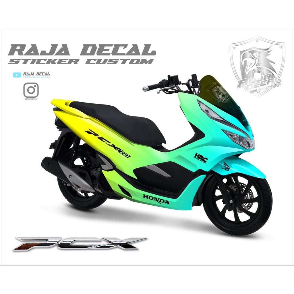 Jual Decal Sticker Honda PCX 150 Fullbody Custom Motif Gradasi Kode PCX ...