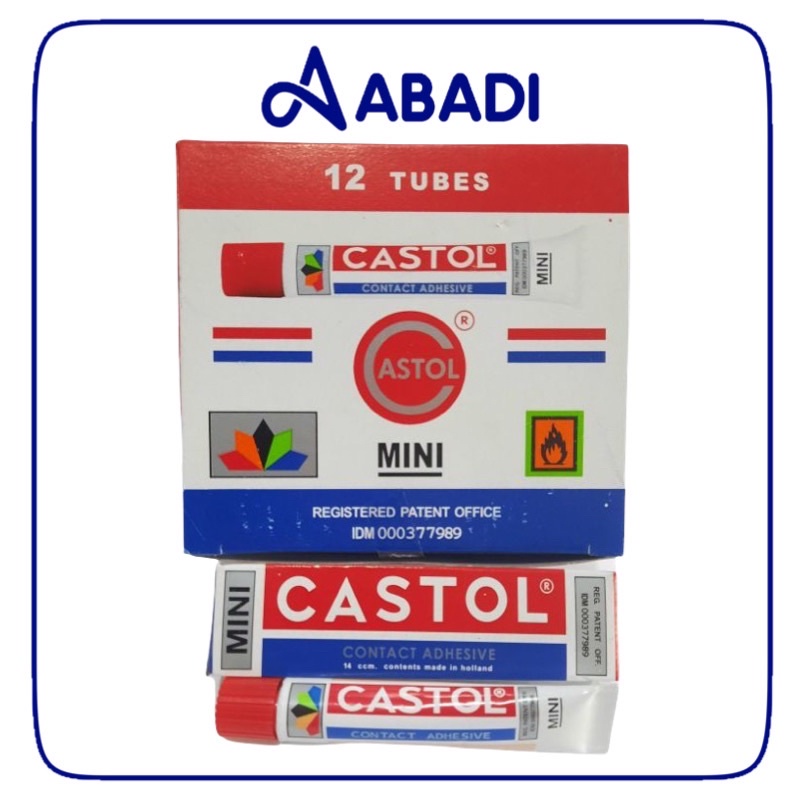 Jual CASTOL MINI TANGGUNG BESAR TUBES | Lem Perekat | Shopee Indonesia