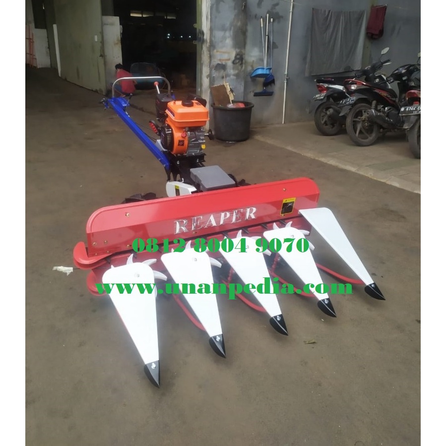 Jual Mesin Pemotong Padi - Mesin Paddy Reaper Model Traktor - Mesin ...