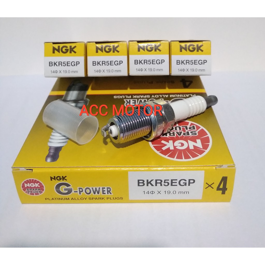 Jual Busi NGK Platinum Mitsubishi Delica Kuda Lancer BKR5EGP ASLI ...