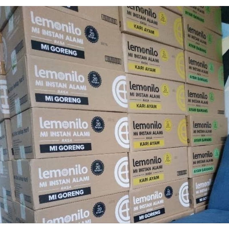 Jual Lemonilo Mie Instan Sehat Alami 1 dus isi 20 bungkus | Shopee ...