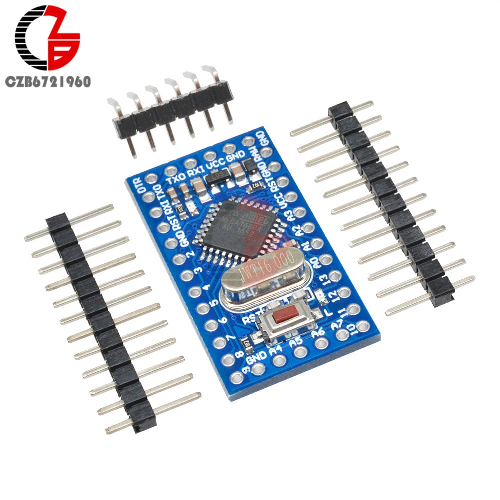Jual PREORDER Pro Mini Atmega168 Mini ATMEGA168 Crystal Oscillator Board Module 16M 5V for ...